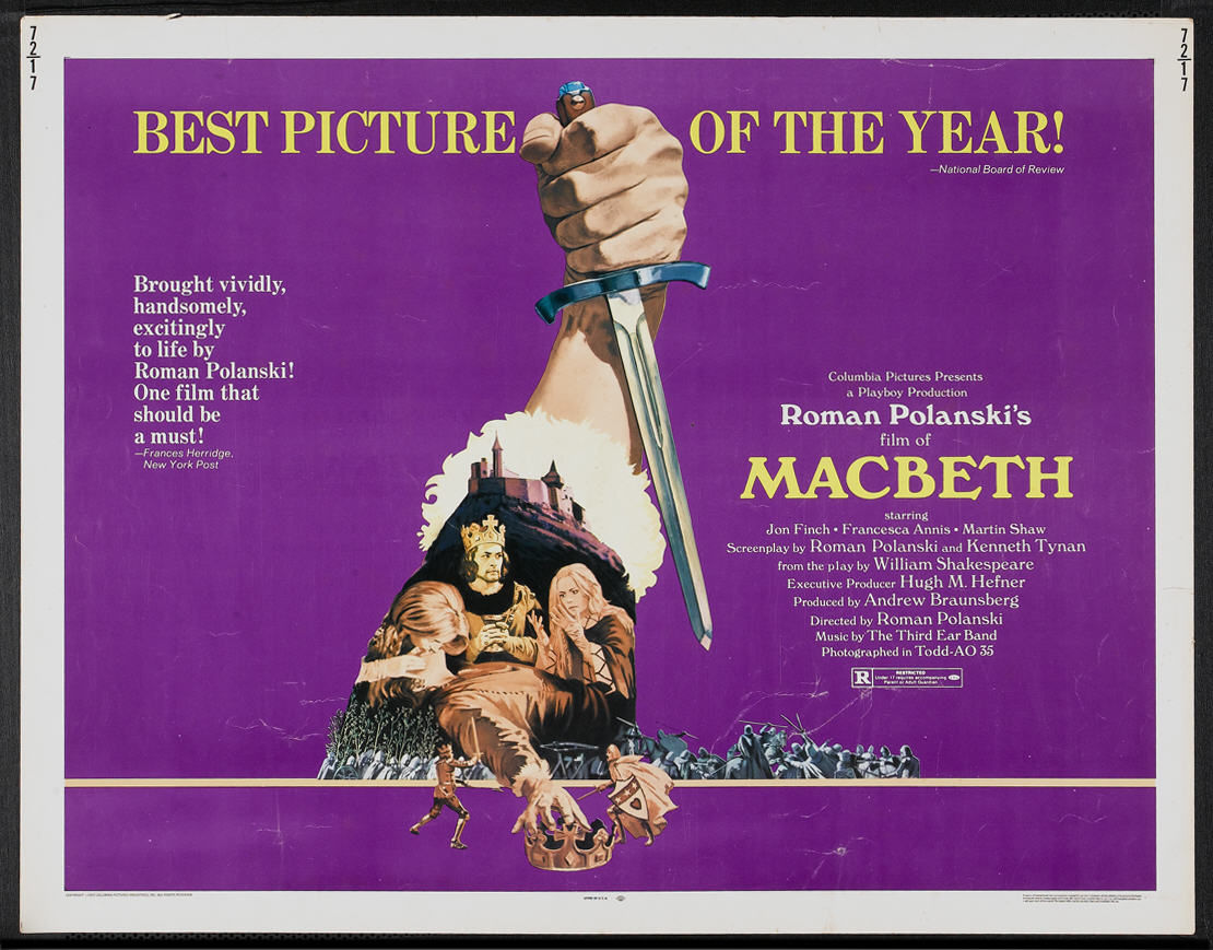 The Rogue’s Guide to Shakespeare on Film #23: Macbeth (1971) – The ...
